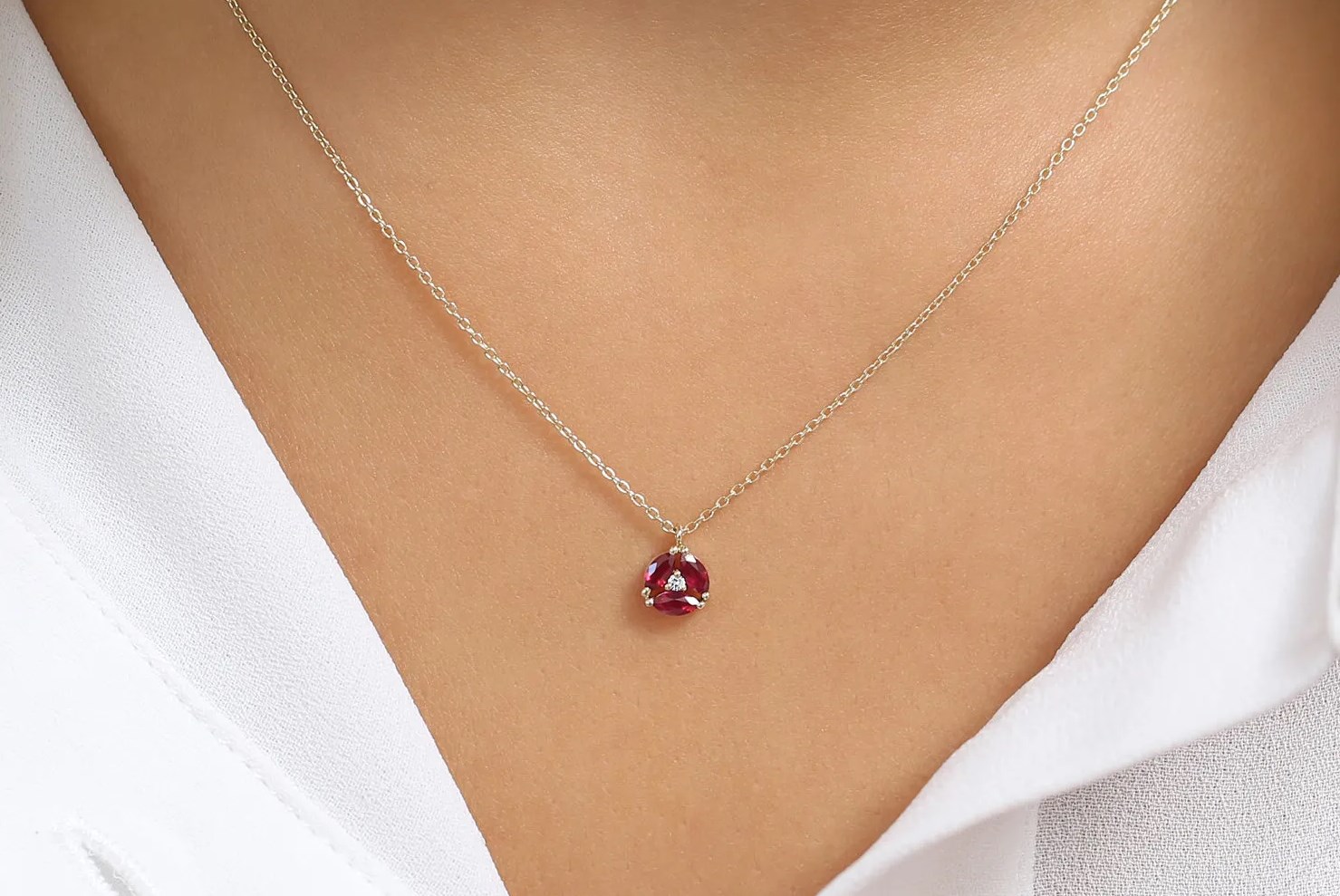 11 Stunning Ruby Necklace Ideas and Inspiration - Bijoux Inspire